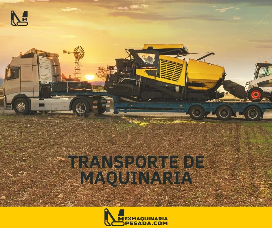 Transporte Lowboy Cama Baja⭐ Servicio de transporte en México